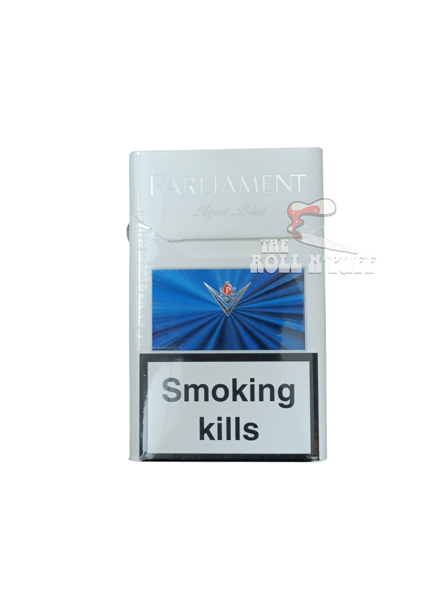 Parliament Aqua Blue Cigarette – THE ROLL N' PUFF