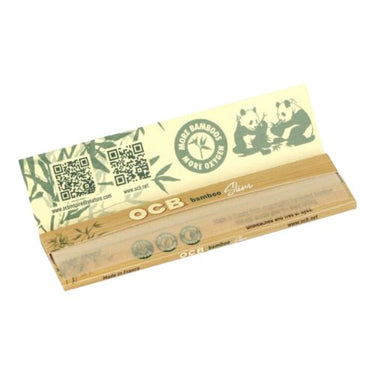Ocb Bamboo Slim Rolling Papers – THE ROLL N' PUFF