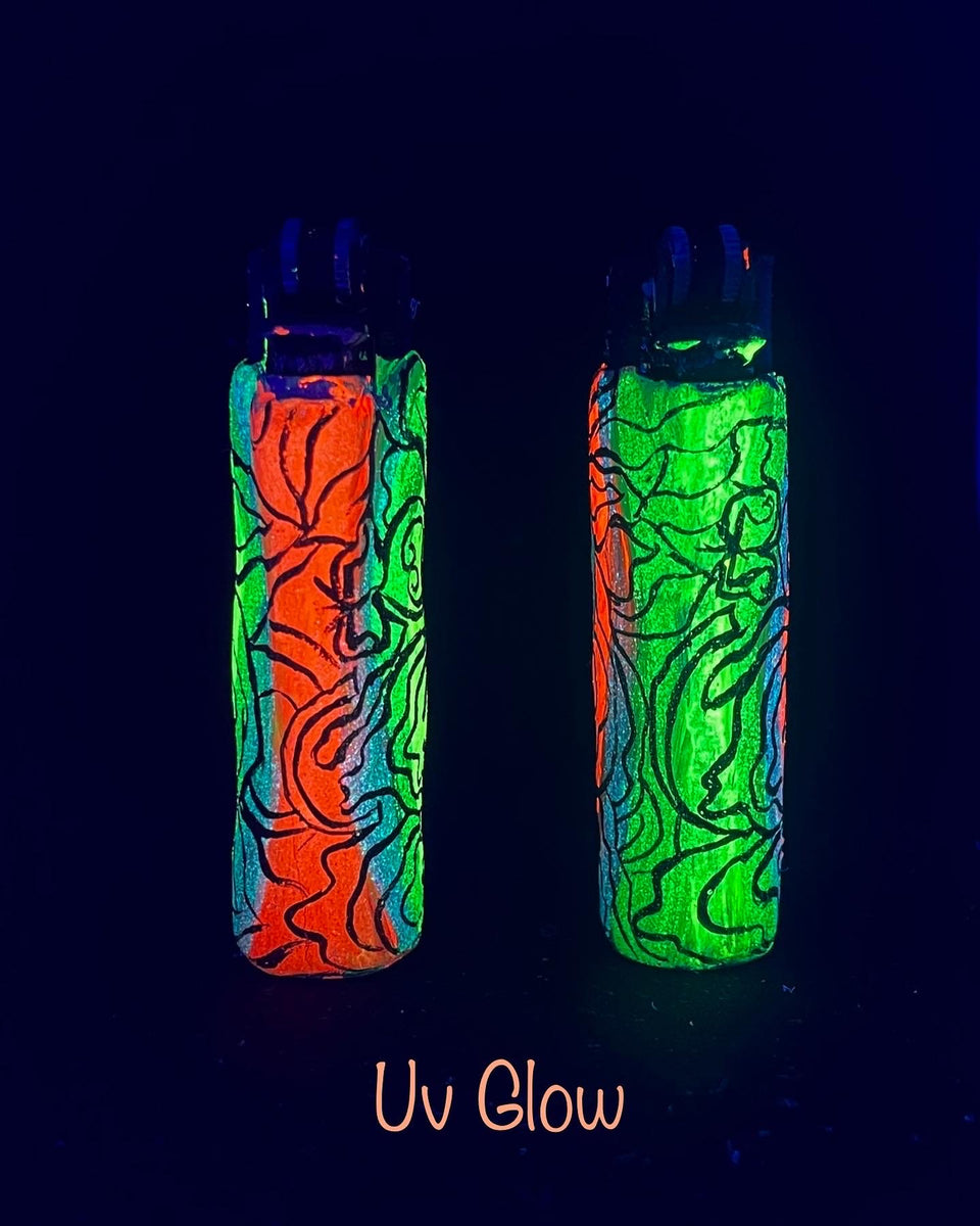 Ubuntu Glowroom-Skull Me Lighter – THE ROLL N' PUFF