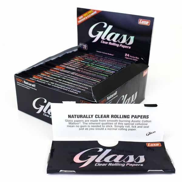 LUXE GLASS ROLLING PAPER – THE ROLL N' PUFF