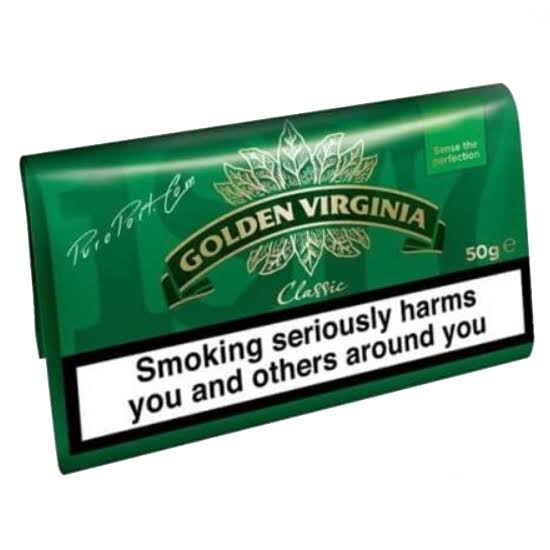 GOLDEN VIRGINIA CLASSIC-50GMS, Hand Rolling Tobacco – THE ROLL N' PUFF